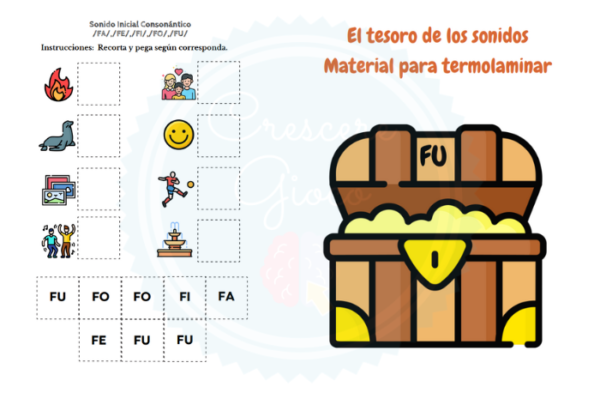 Cuadernillo Consonante «F» – Crescere Gioco
